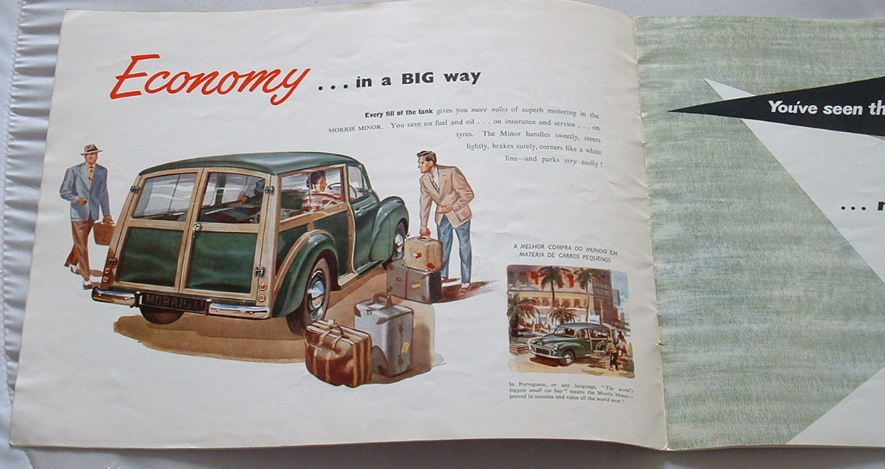 Motoring in a Big Way Economically in the Quality First Morris Minor ...
